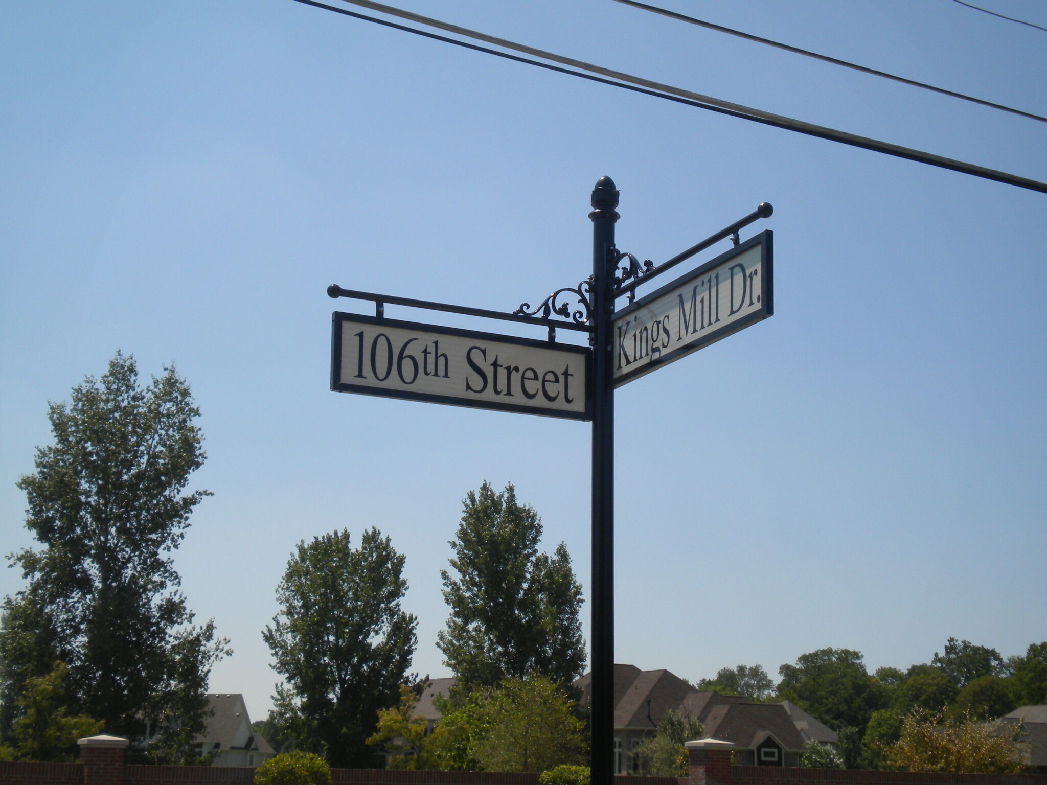 Street Signs & Lights - Otto's Streetscape Solutions